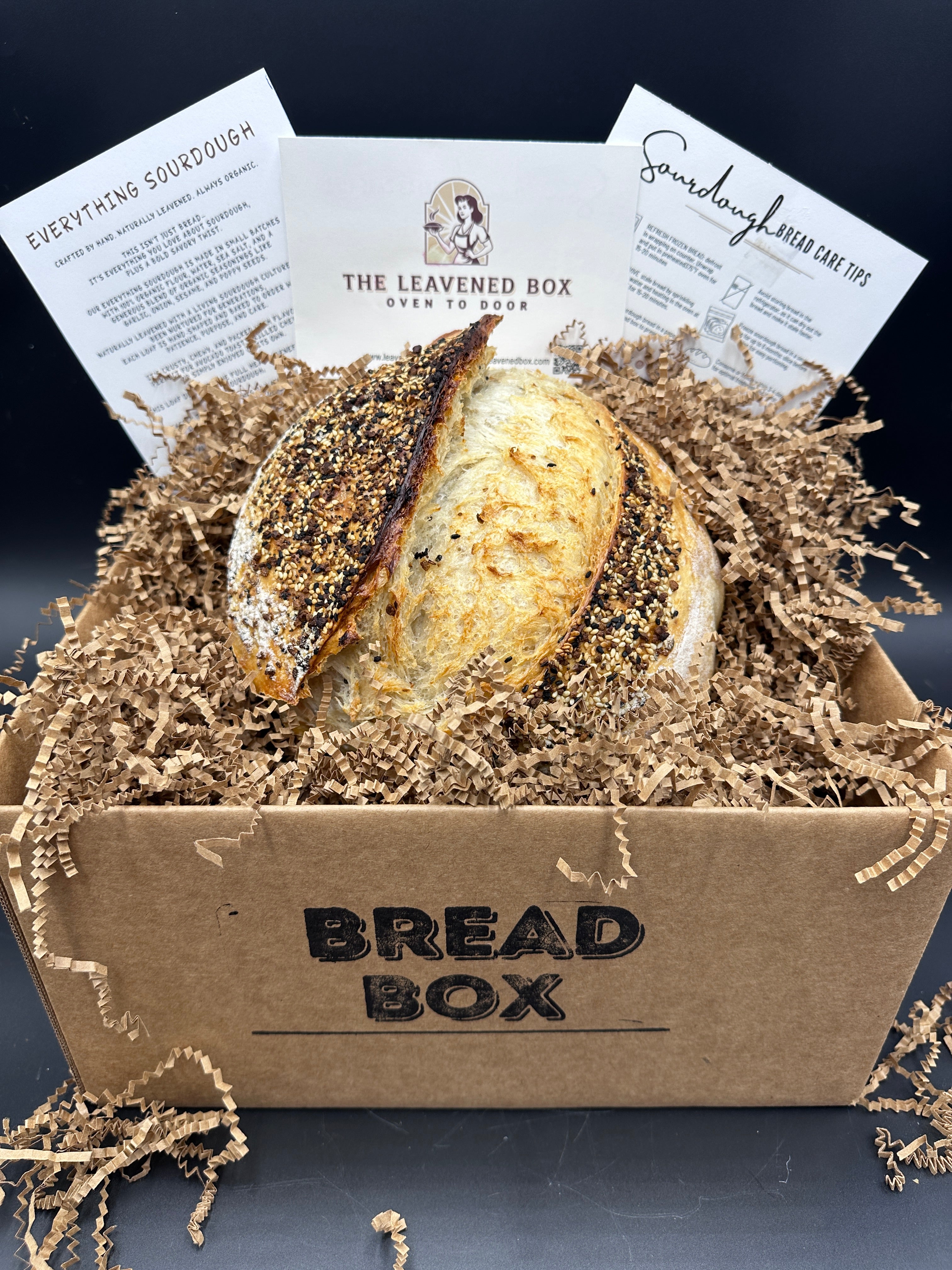Everything Seasoned Artisan Sourdough Gift Box – The Leavened Box